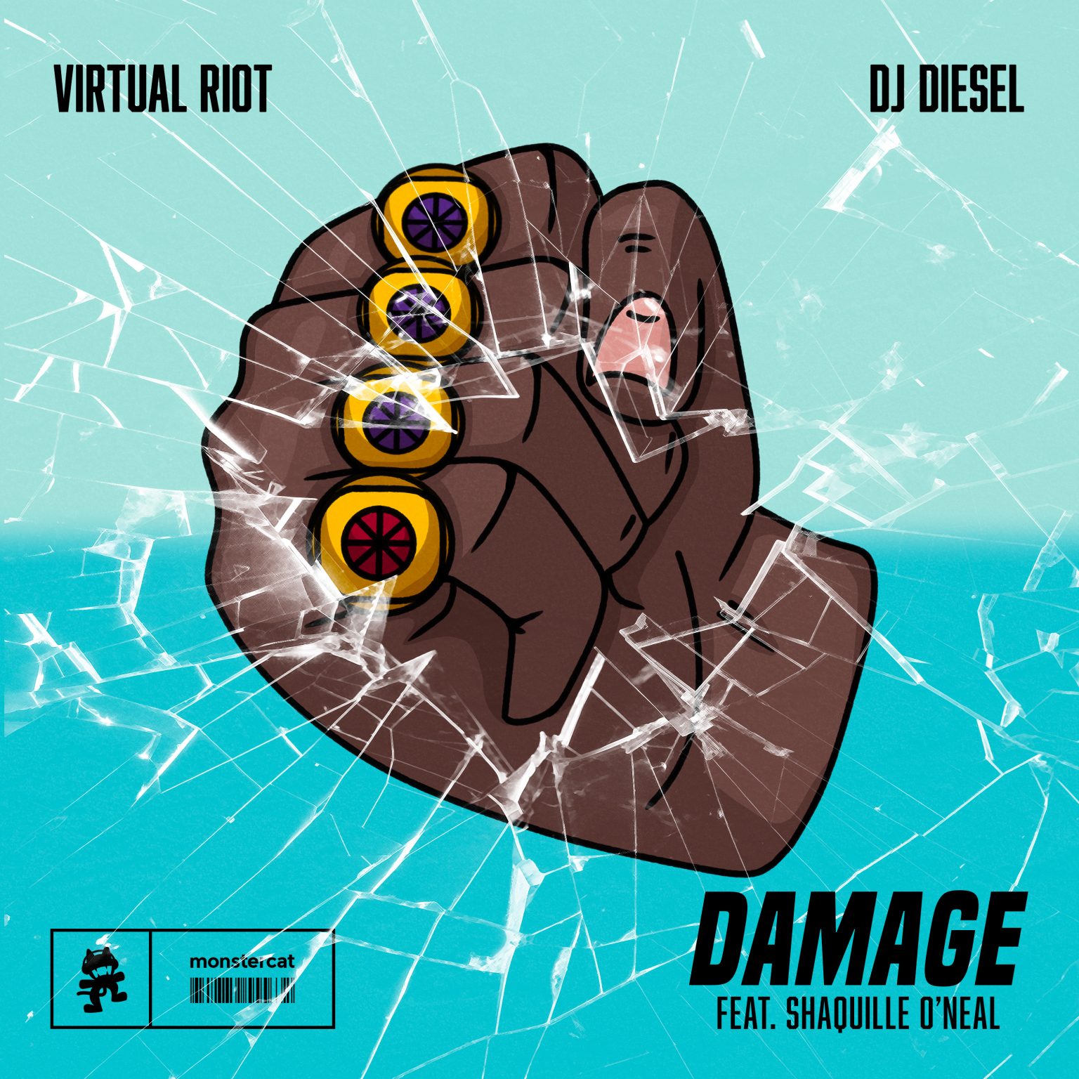 Virtual Riot & DIESEL release „Damage“ on Monstercat - MGNFY